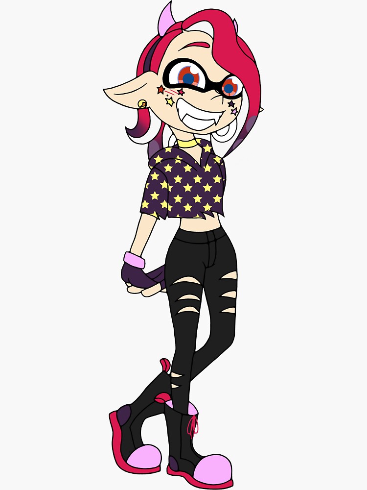 "Angelic Squid" Sticker for Sale by PrinceDevil | Redbubble