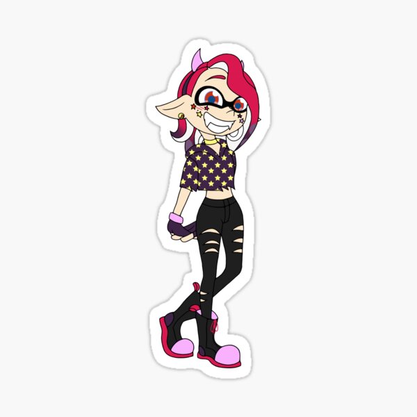 "Angelic Squid" Sticker for Sale by PrinceDevil | Redbubble