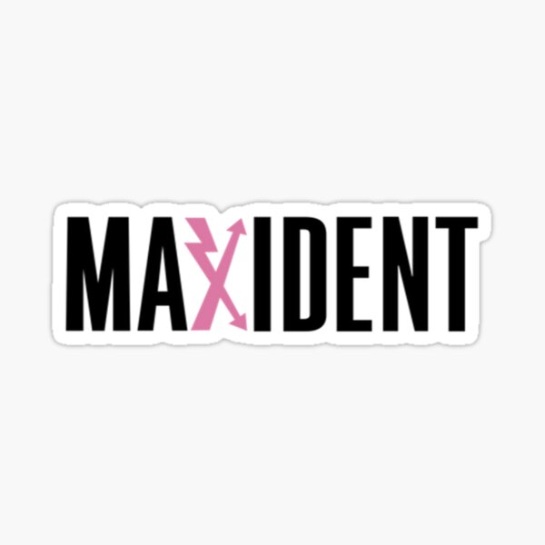 Pegatina «[STRAY KIDS] MAXIDENT LOGO » de ale040504 | Redbubble