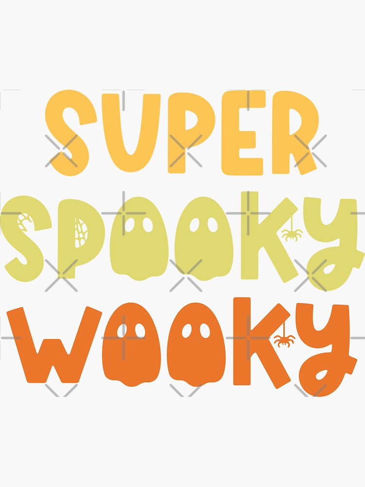 "Super spooky wooky Mormon broadway" Sticker for Sale by taylor-lang ...