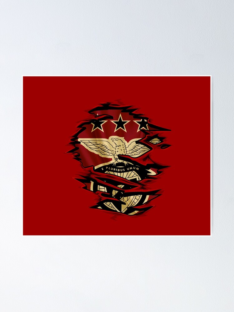"My Life is Benfica" Poster for Sale by vectorfootball | Redbubble