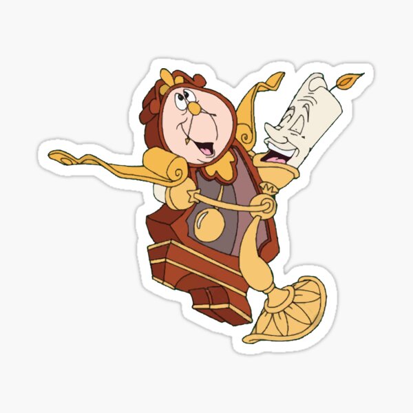 "Beauty and the Beast" Sticker for Sale by swagster9 | Redbubble