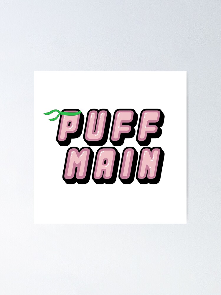 "Puff Main with Head Tie" Poster for Sale by alex-wayne | Redbubble