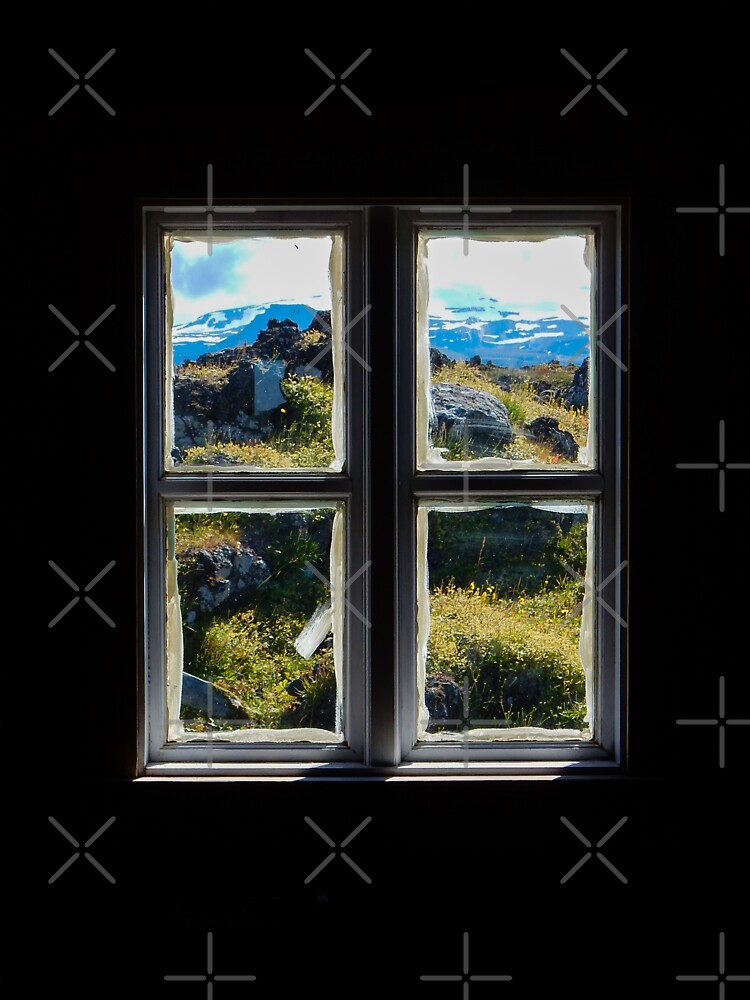"Four-pane window" Sticker for Sale by jazzyslo | Redbubble