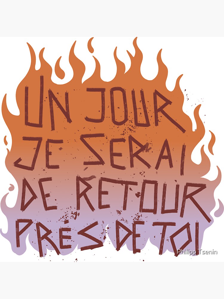 "Disco Elysium "Un jour je serai..." inscription" Magnet for Sale by ...
