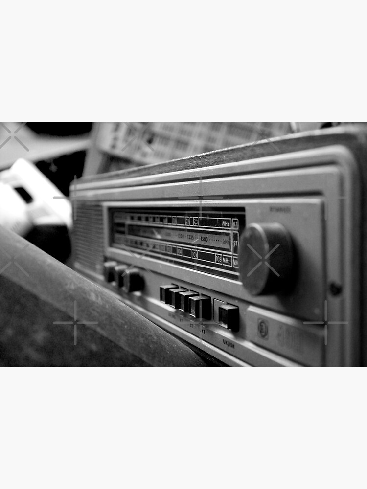 "Retro radio" Sticker for Sale by jazzyslo | Redbubble