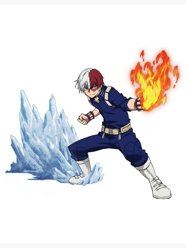 "Shoto todoroki" Poster for Sale by ZORO-DESIGN | Redbubble