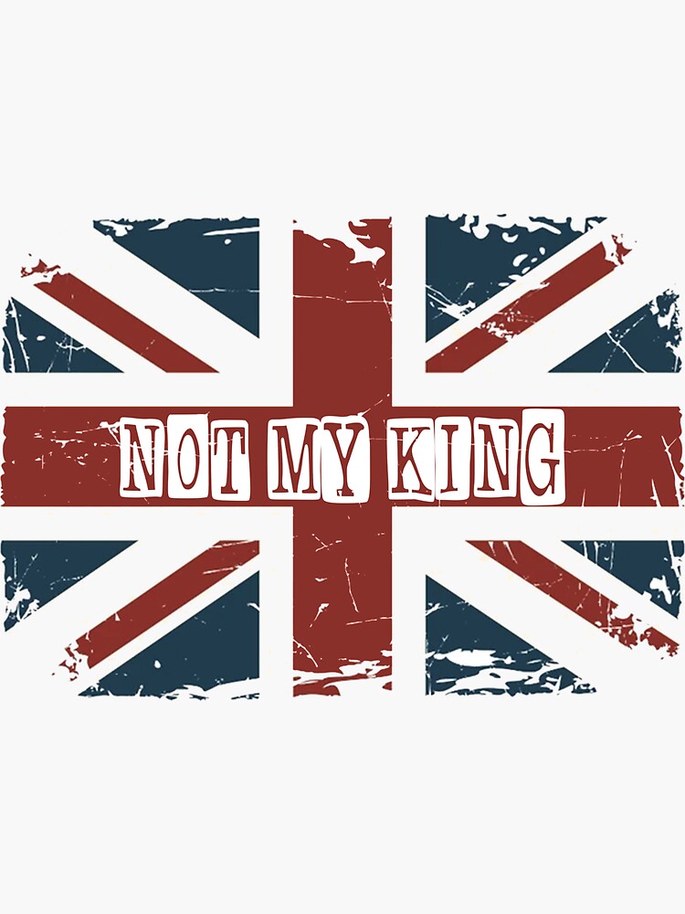 "Not My KING 2022" Sticker for Sale by RainbowPandas | Redbubble