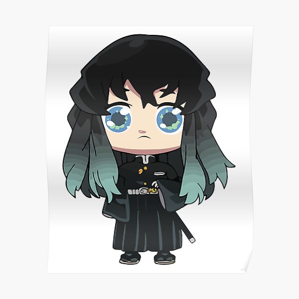 "Tiny Muichiro Tokito" Poster for Sale by aniscribbleart | Redbubble