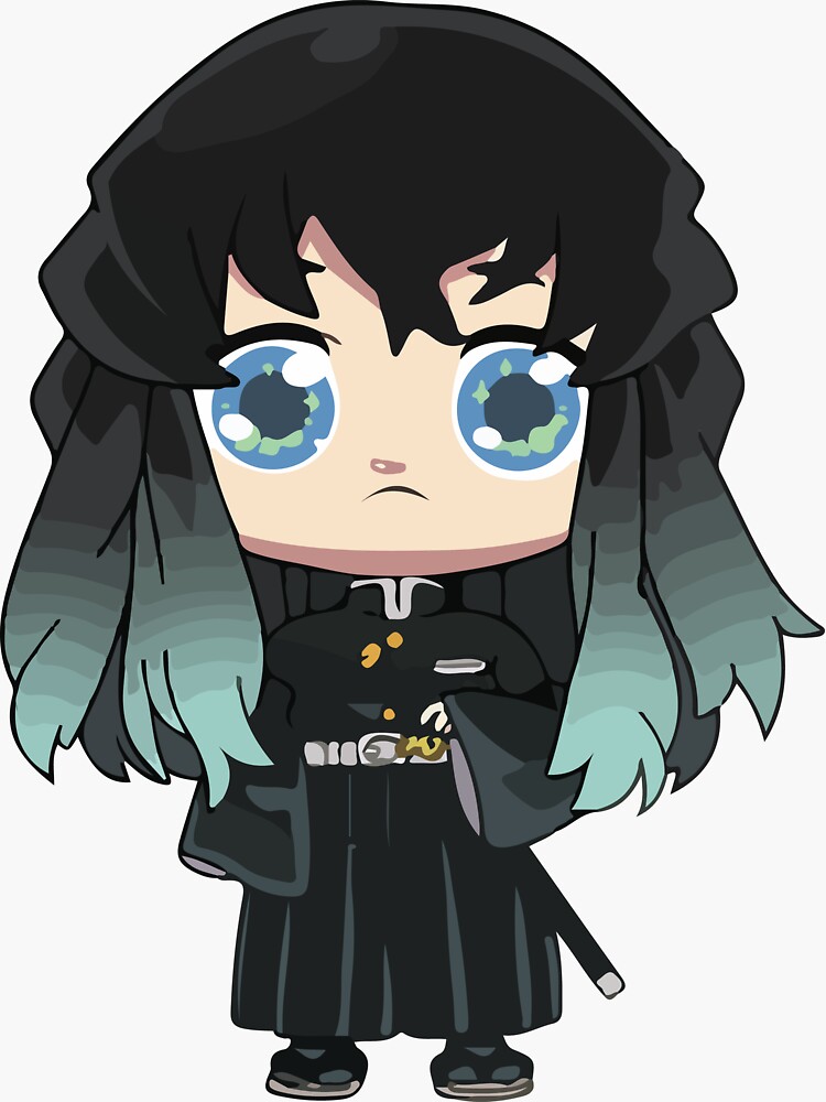 "Tiny Muichiro Tokito" Sticker for Sale by aniscribbleart | Redbubble