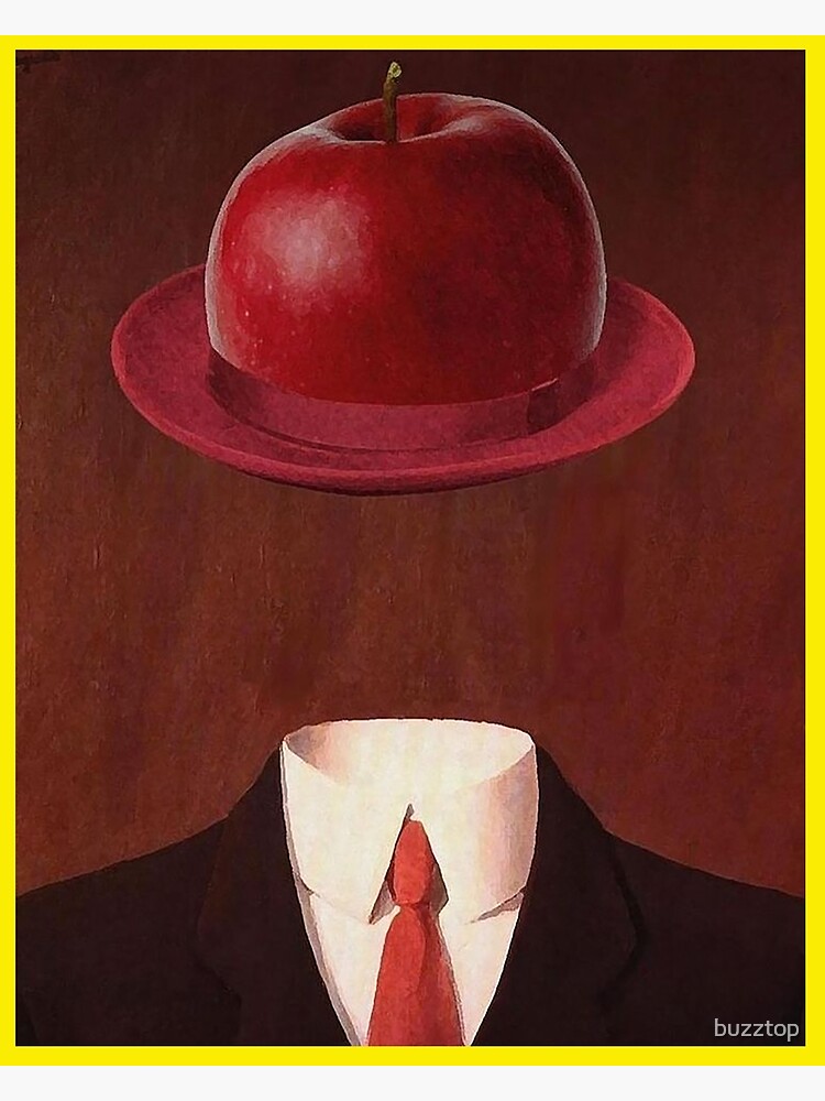" René Magritte art Print" Poster for Sale by buzztop | Redbubble