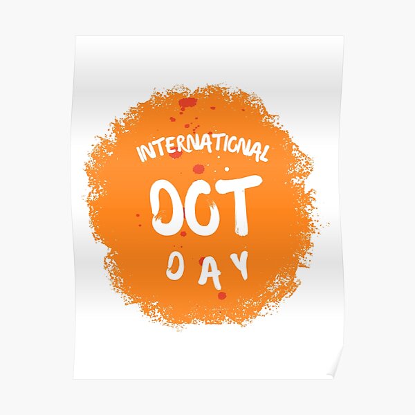 Happy International Dot Day Happy Dot Day Dot Day Poster For Sale By Zqkdesign Redbubble
