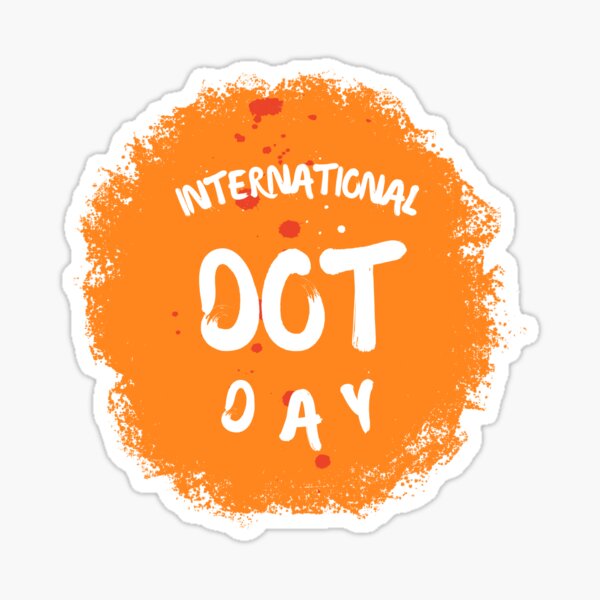 Happy International Dot Day Happy Dot Day Dot Day Sticker For Sale By Zqkdesign Redbubble