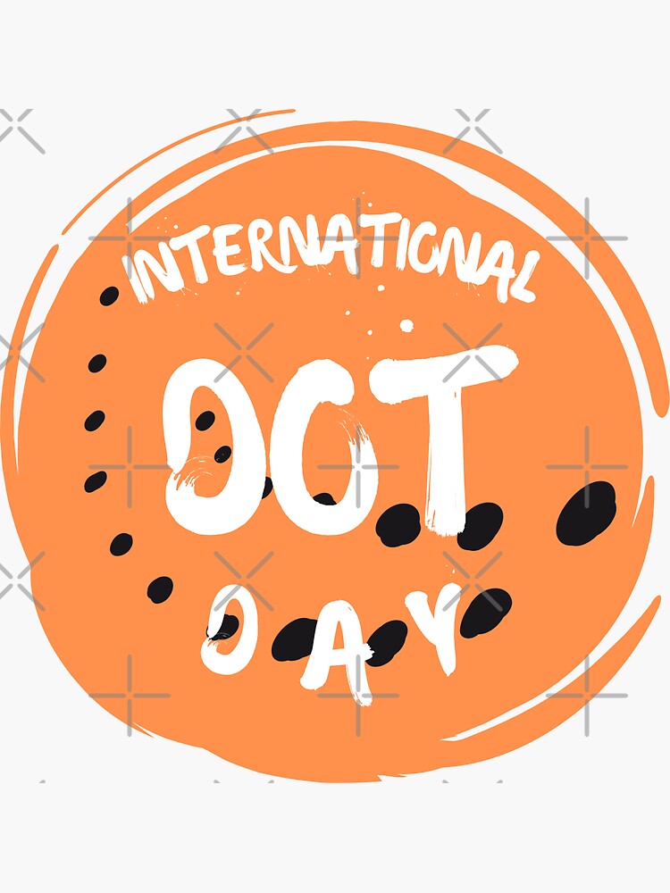 "Happy International Dot Day | happy dot day | dot day " Sticker for ...