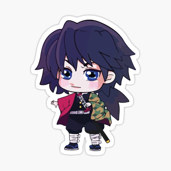 "Giyu giyu tomioka" Sticker for Sale by aniscribbleart | Redbubble
