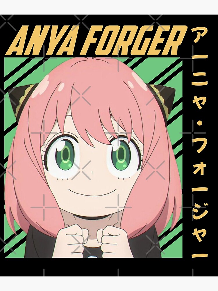 "Anya Forger | SPY X FAMILY" Art Print for Sale by AH1Design | Redbubble