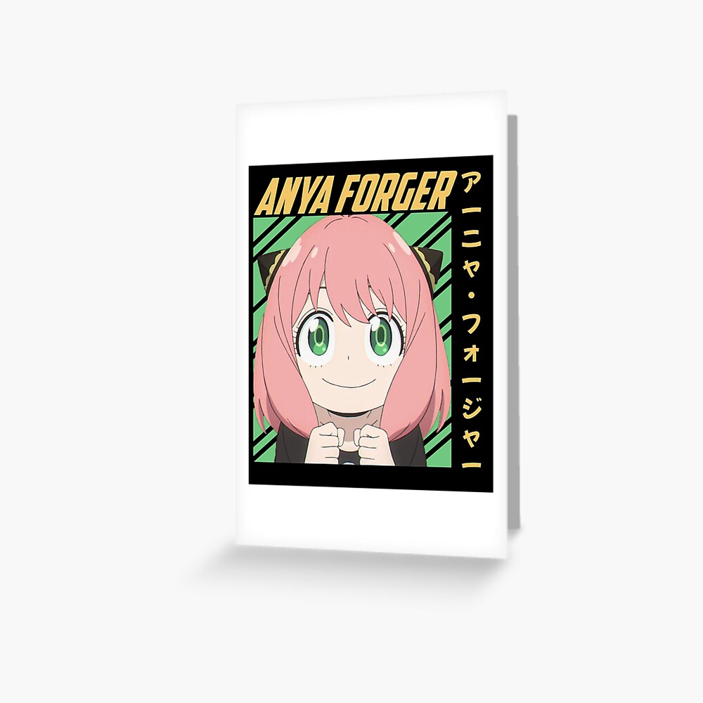"Anya Forger | SPY X FAMILY" Greeting Card for Sale by AH1Design ...
