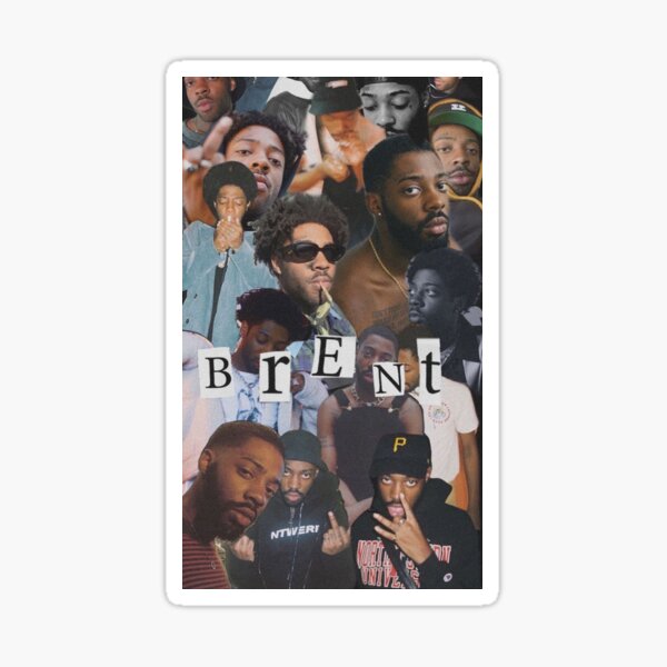 "Brent Collage 2" Sticker for Sale by Kevinbassun | Redbubble