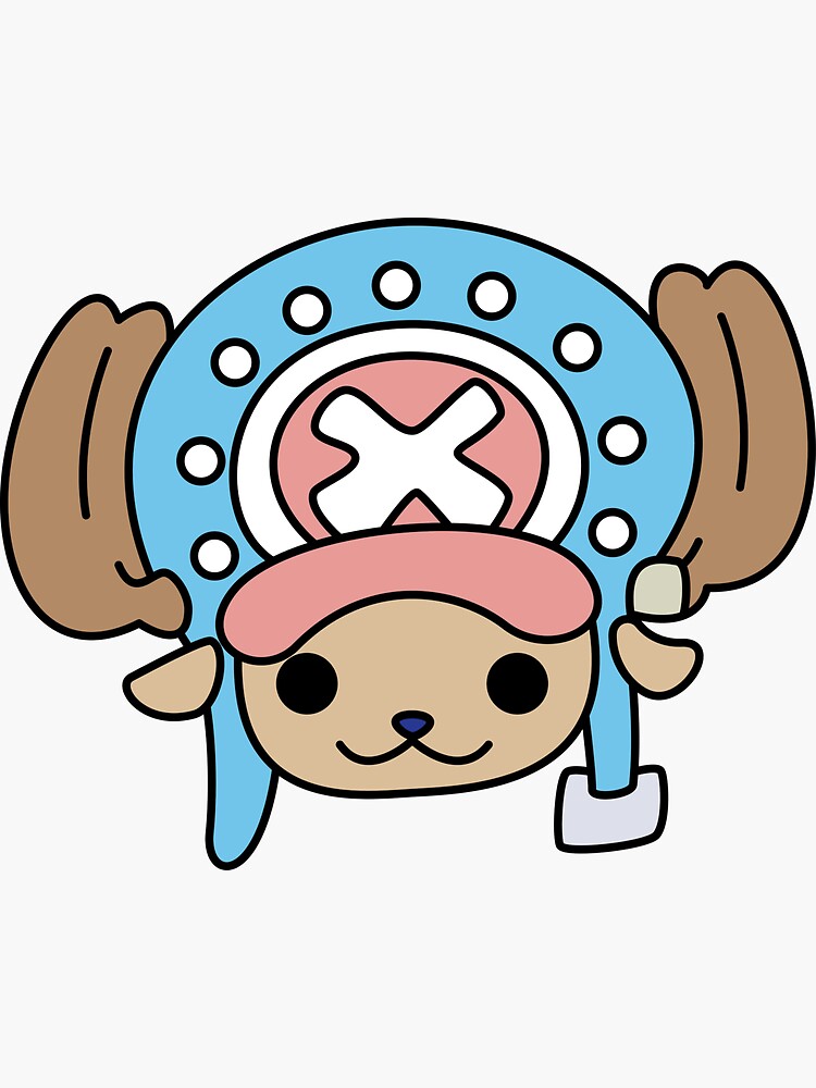 "Chopper Icon Sticker" Sticker for Sale by realishkyle | Redbubble