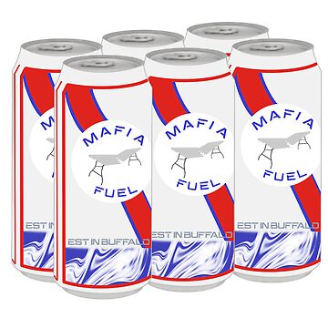 "Mafia Fuel Six Pack Beer Cans" Sticker for Sale by habraszek | Redbubble