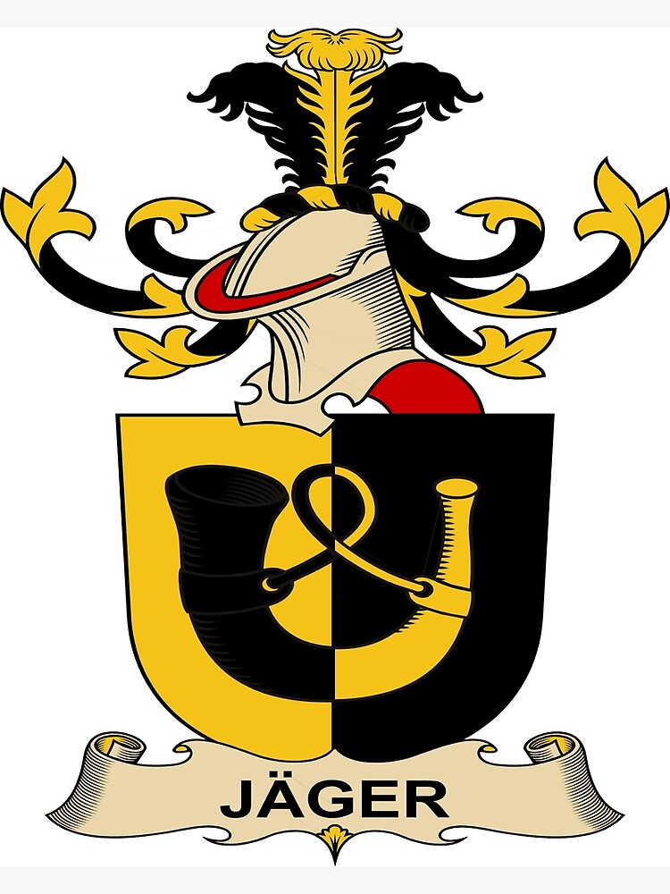 "Jäger" Poster by HaroldHeraldry | Redbubble