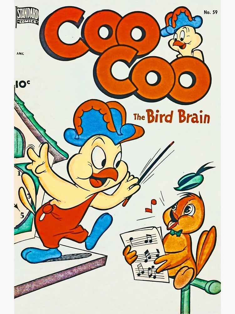 Póster «COO COO - Impresión de cómic Vintage para niños» de pnand ...