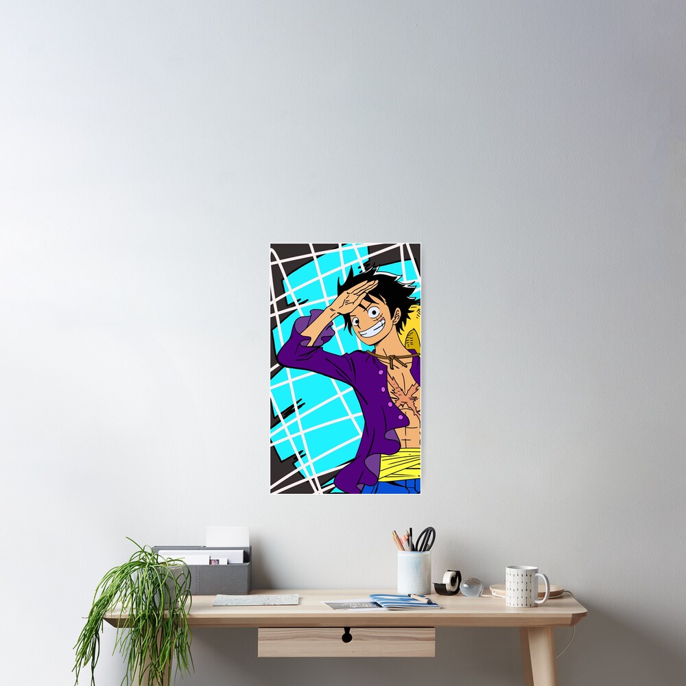 "Salute Luffy" Poster for Sale by kiicho818 | Redbubble