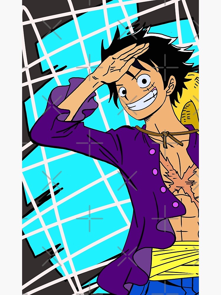 "Salute Luffy" Poster for Sale by kiicho818 | Redbubble