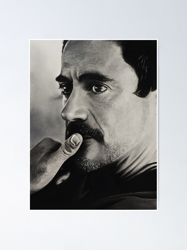 "RDJ — Robert Downey Jr" Poster by cfischer83 | Redbubble