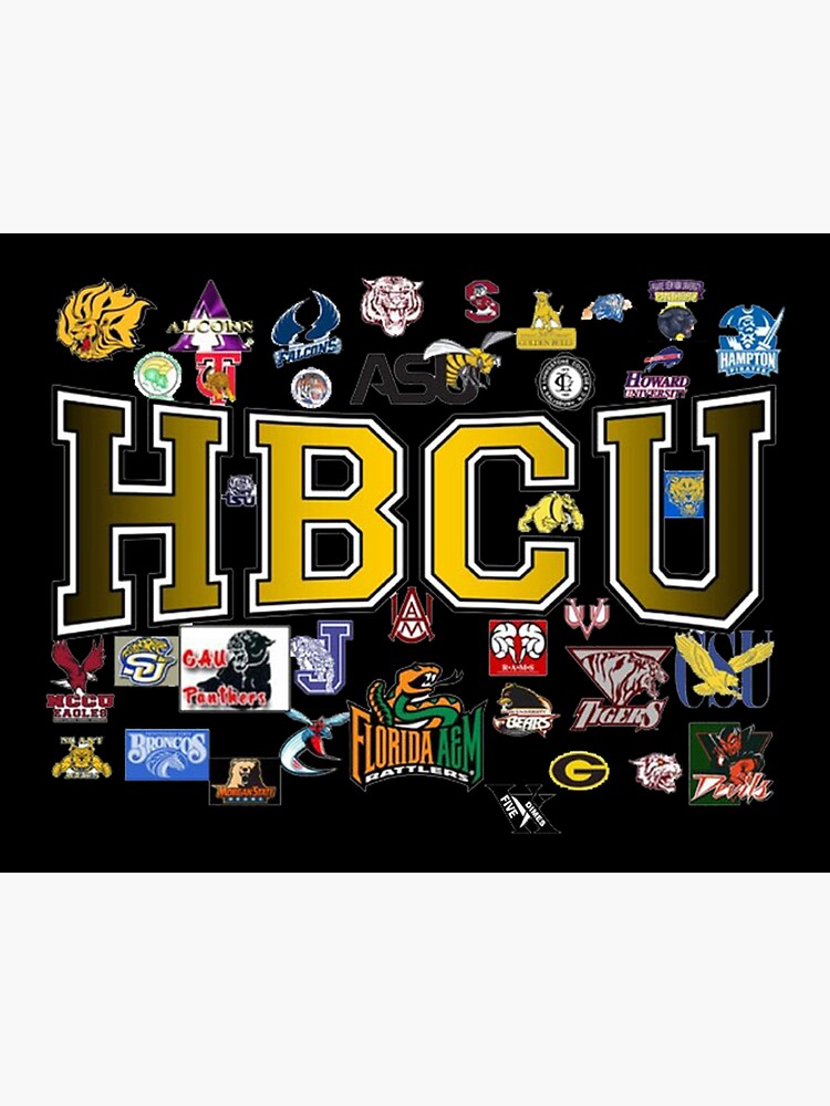 "HBCU's Poster " Sticker for Sale by violetgreders | Redbubble