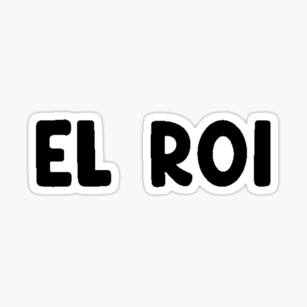 "El Roi" Sticker for Sale by beckahbrooks | Redbubble