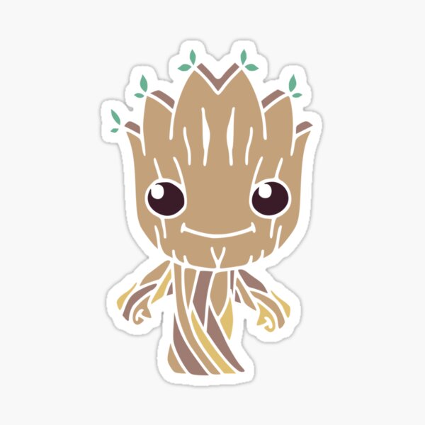 "groo dups Sticker" Sticker for Sale by CharlesBella | Redbubble
