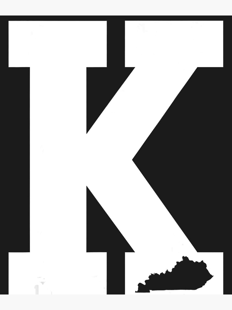 "Vintage Letter K Kentucky Blue Gift For Love Women, Men And Children ...