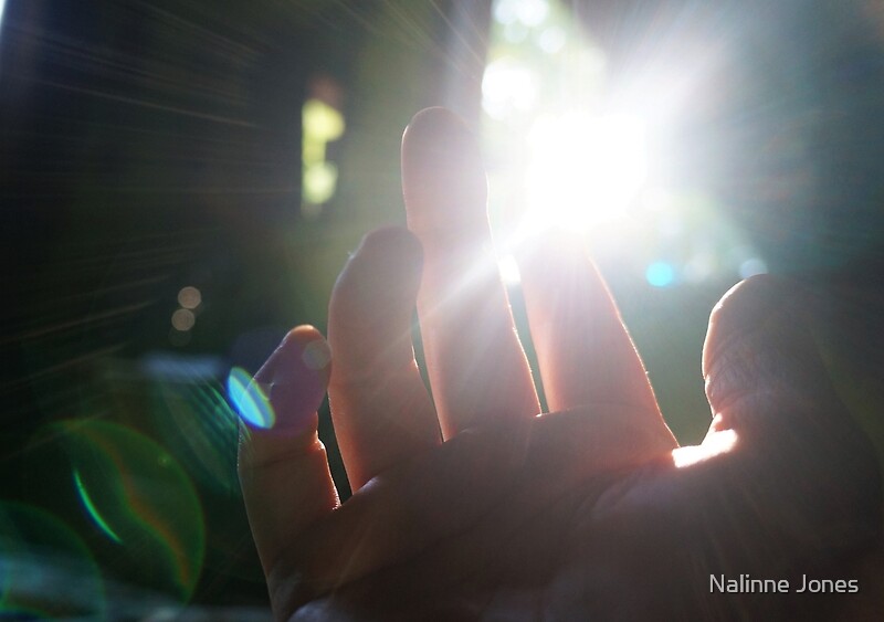 "Touching Light" by Nalinne Jones | Redbubble