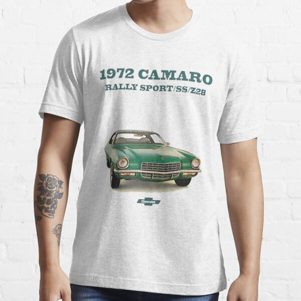 "1972 CAMARO Sport Coupe/Rally Sport/SS/Z28" T-shirt for Sale by ...