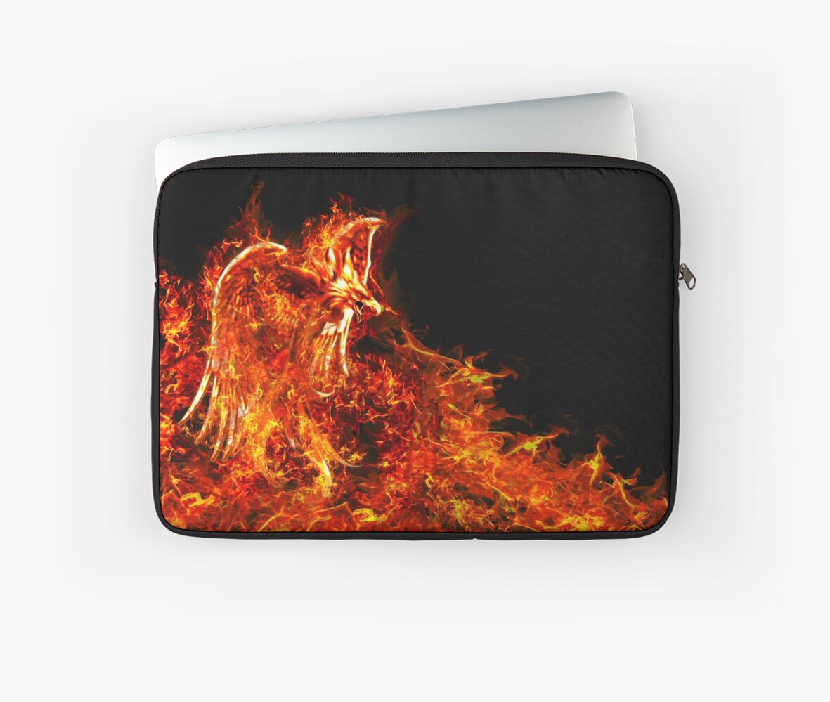 "Firebird" Laptop Sleeve by unnaturalforces | Redbubble