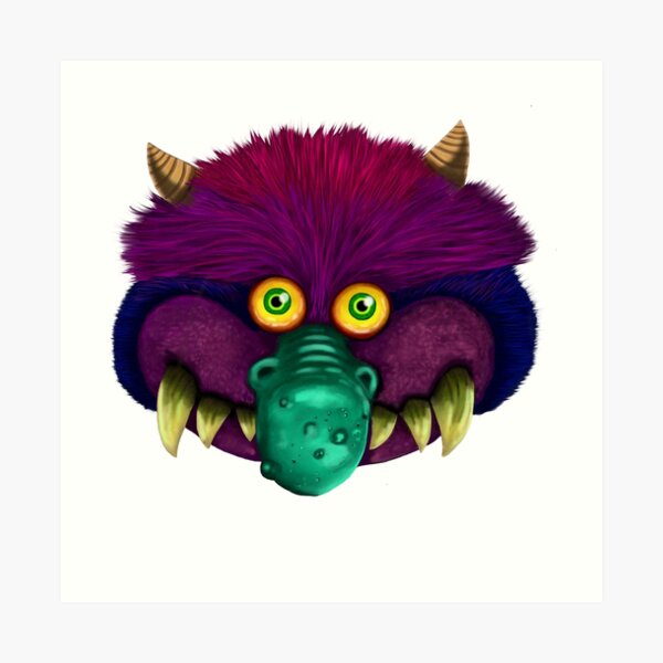 My Pet Monster Art Prints | Redbubble