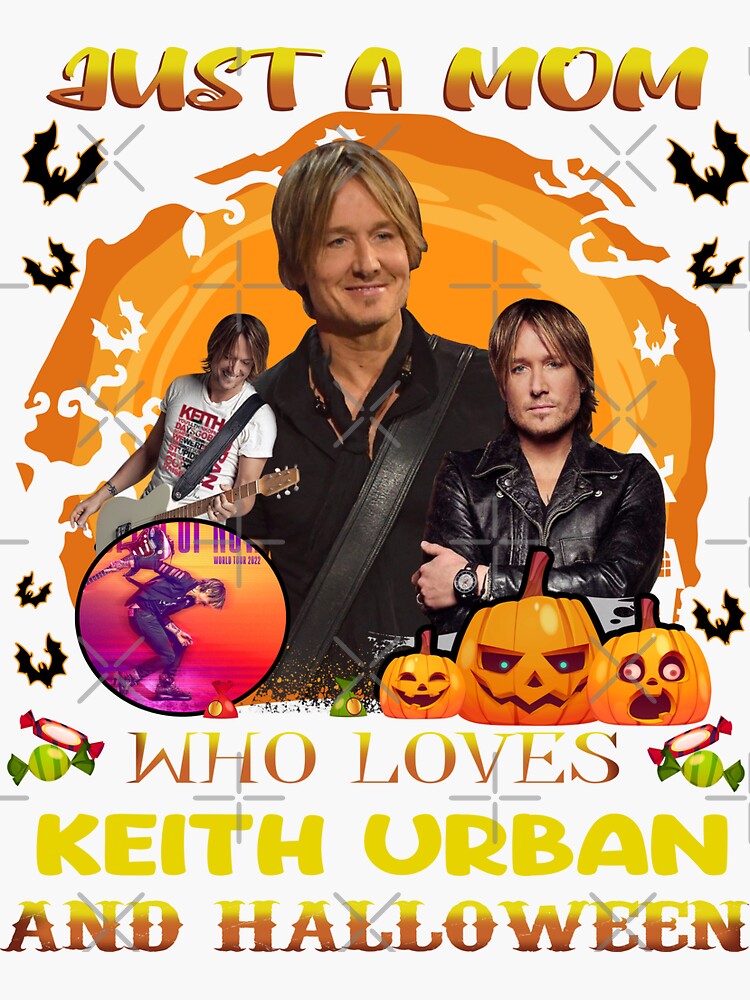 "Just A Mom Who Loves Keith And Halloween" Sticker for Sale by ...