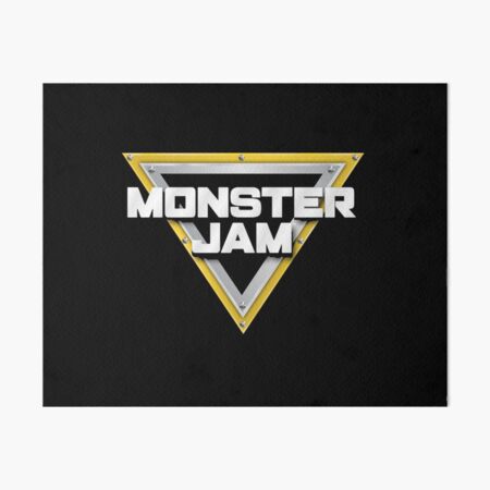 "New Monster Jam Logo" Art Board Print for Sale by 1991vintage | Redbubble