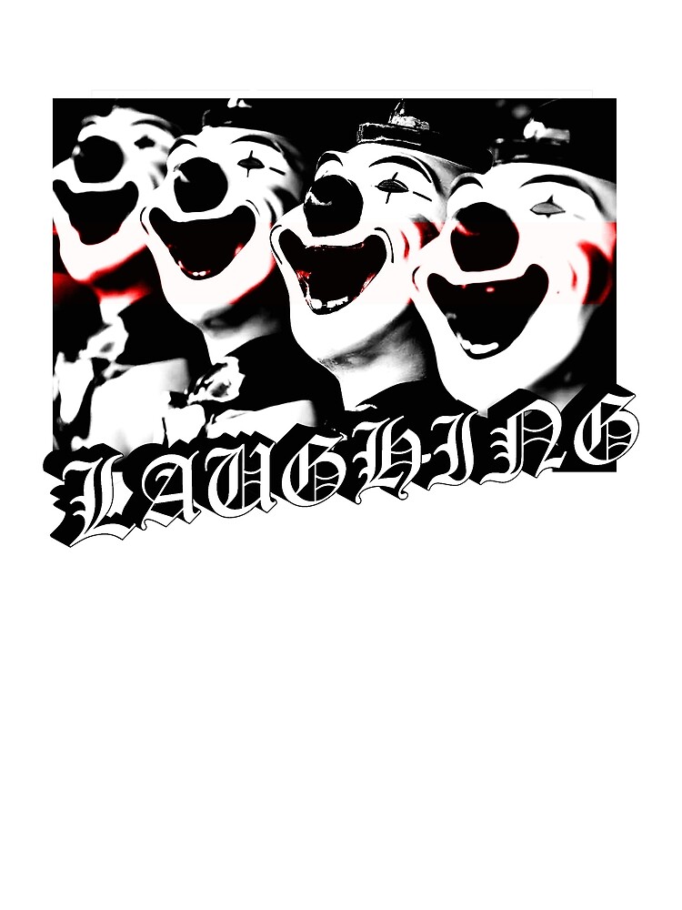 ""LAUGHING" GOTH STREETWEAR CLOWN G59 DARK" by WickedWays | Redbubble