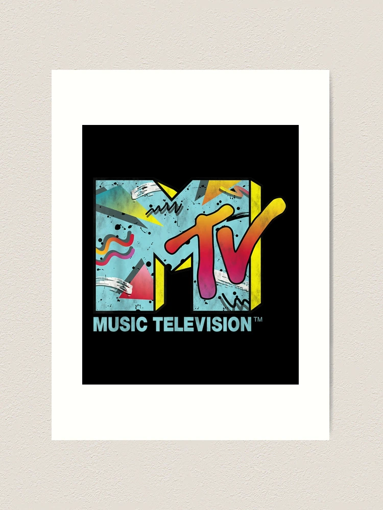 Mtv Retro Logo MTV Logo 70s 80s Party Hippie Style T Shirts