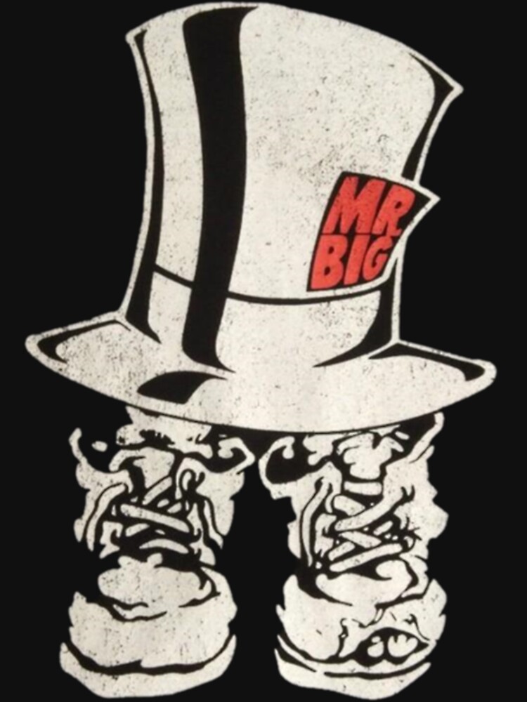 "Mr Big logo band Essential" T-shirt for Sale by DashaWate | Redbubble ...