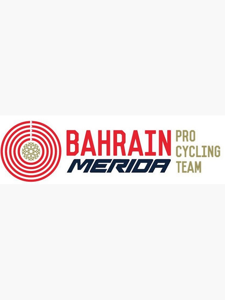 "Bahrain Merida Pro Cycling Team " Sticker for Sale by MoniqueNorris ...