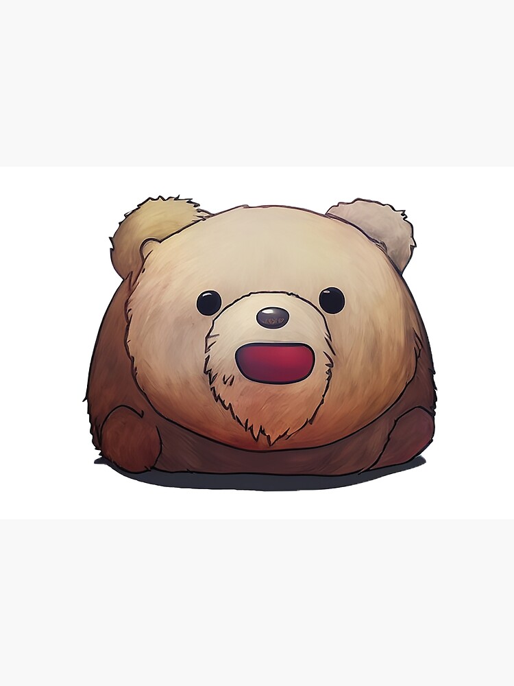 "Teddy Bear emoji emoticon - Created by Artificial Intelligence" Poster ...