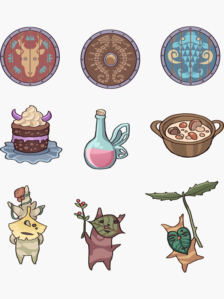 "botw stickers" Sticker for Sale by Frejann | Redbubble