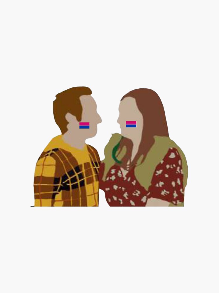 "big red and ashlyn bi4bi" Sticker for Sale by multifansales | Redbubble