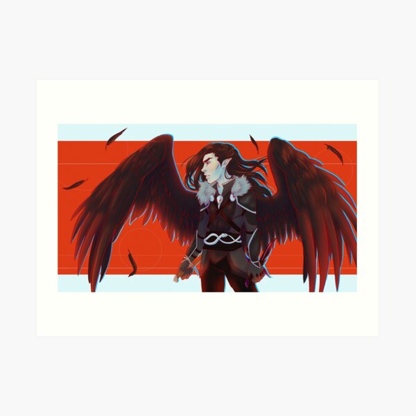 "Raven's Champion" Art Print by Rotten-offal | Redbubble