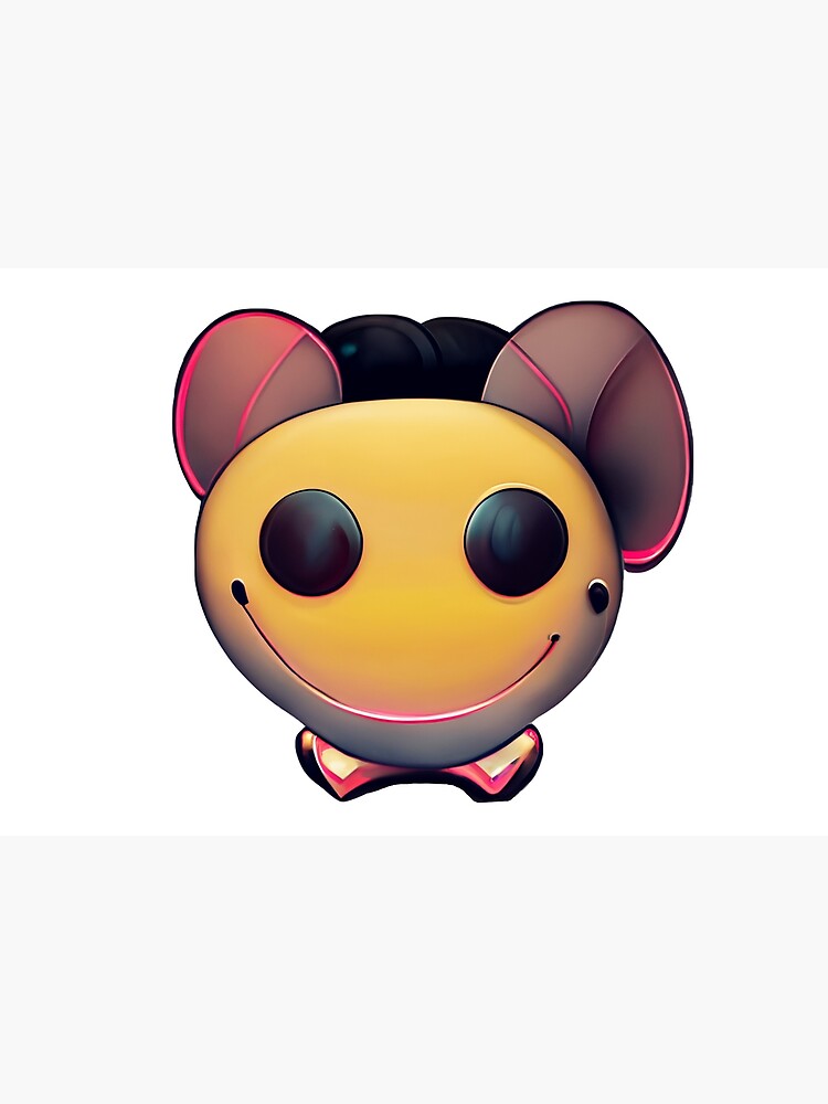 "Mouse emoji emoticon - Created by Artificial Intelligence" Poster for ...