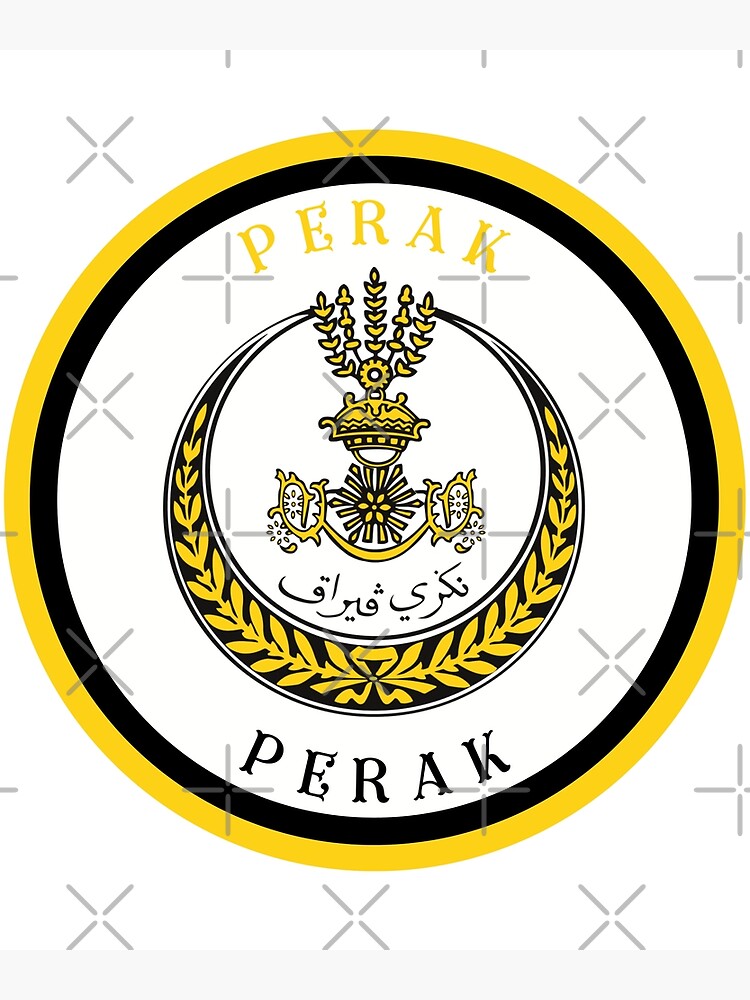 "Malaysian State of Perak" Poster for Sale by FedSherDesign | Redbubble