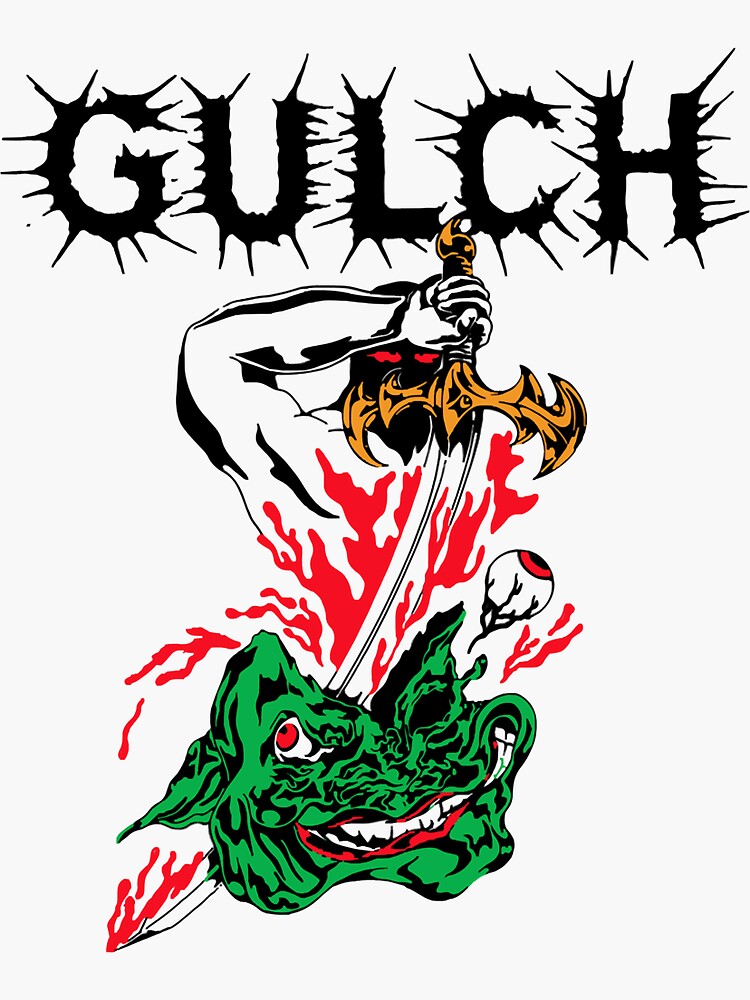 "Gulch Merch Bolt Swallower Classic" Sticker for Sale by josetara0 ...